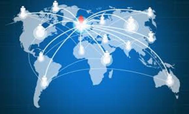 Desarrollo Globalización timeline | Timetoast timelines