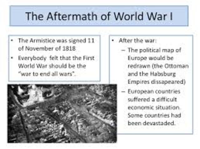 World War I, the Treaty of Versailles, and the Great Depression ...