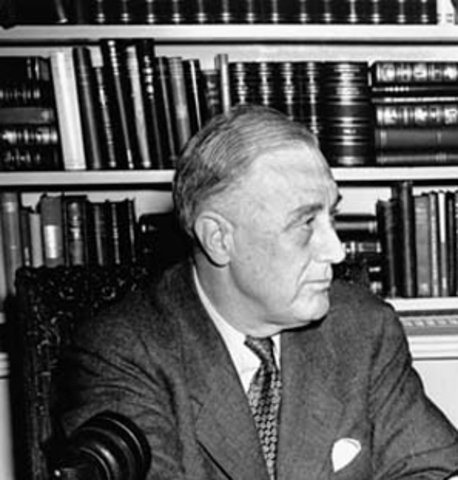Franklin D. Roosevelt timeline | Timetoast timelines
