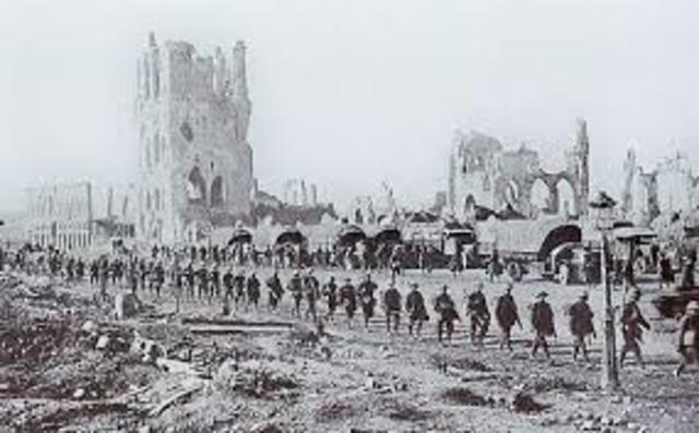 World War I timeline | Timetoast timelines