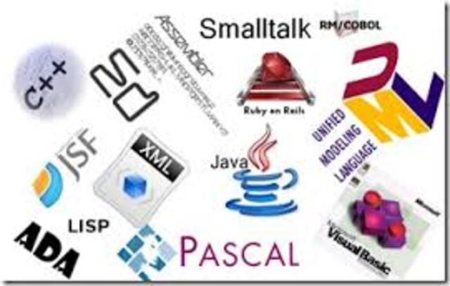 Historia de los lenguajes de programacion timeline | Timetoast timelines