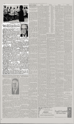 Eugene"Bull"Connor timeline | Timetoast timelines