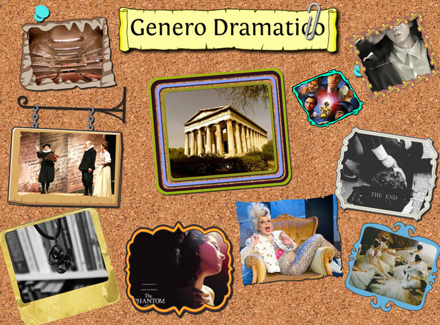 El genero dramatico timeline | Timetoast timelines