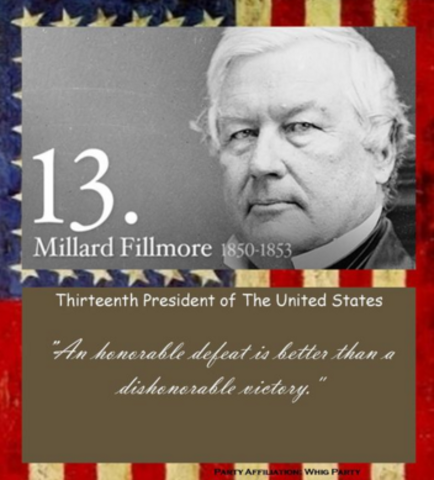 Millard Fillmore timeline | Timetoast timelines