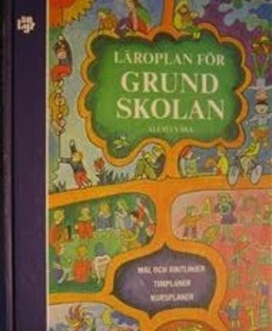 Läroplaner timeline | Timetoast timelines