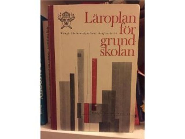Läroplaner timeline | Timetoast timelines