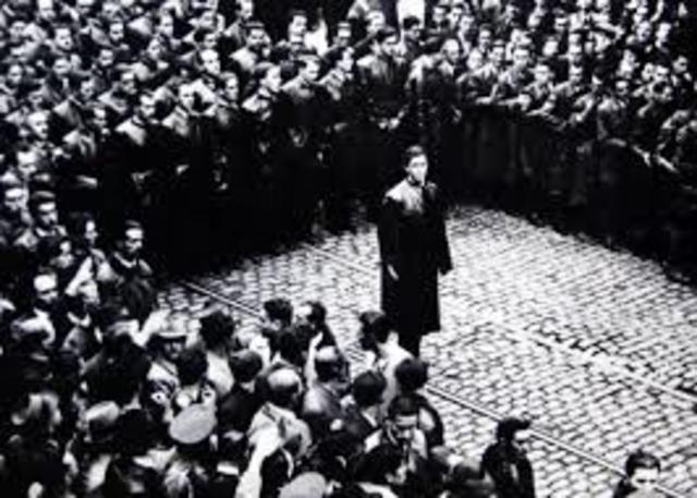 Italy Timeline 1919-1939 | Timetoast timelines