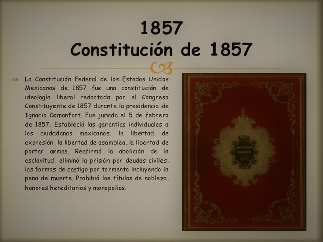 Evolución Histórica de las Constituciones en México timeline ...