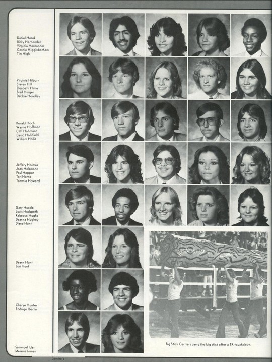 TR Class of 1980 Senior Pictures