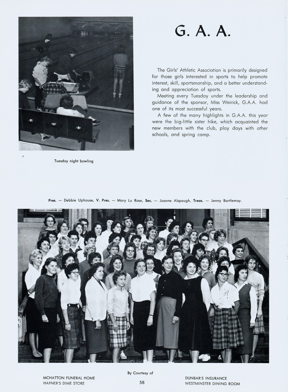 Class of 1961 Yearbook