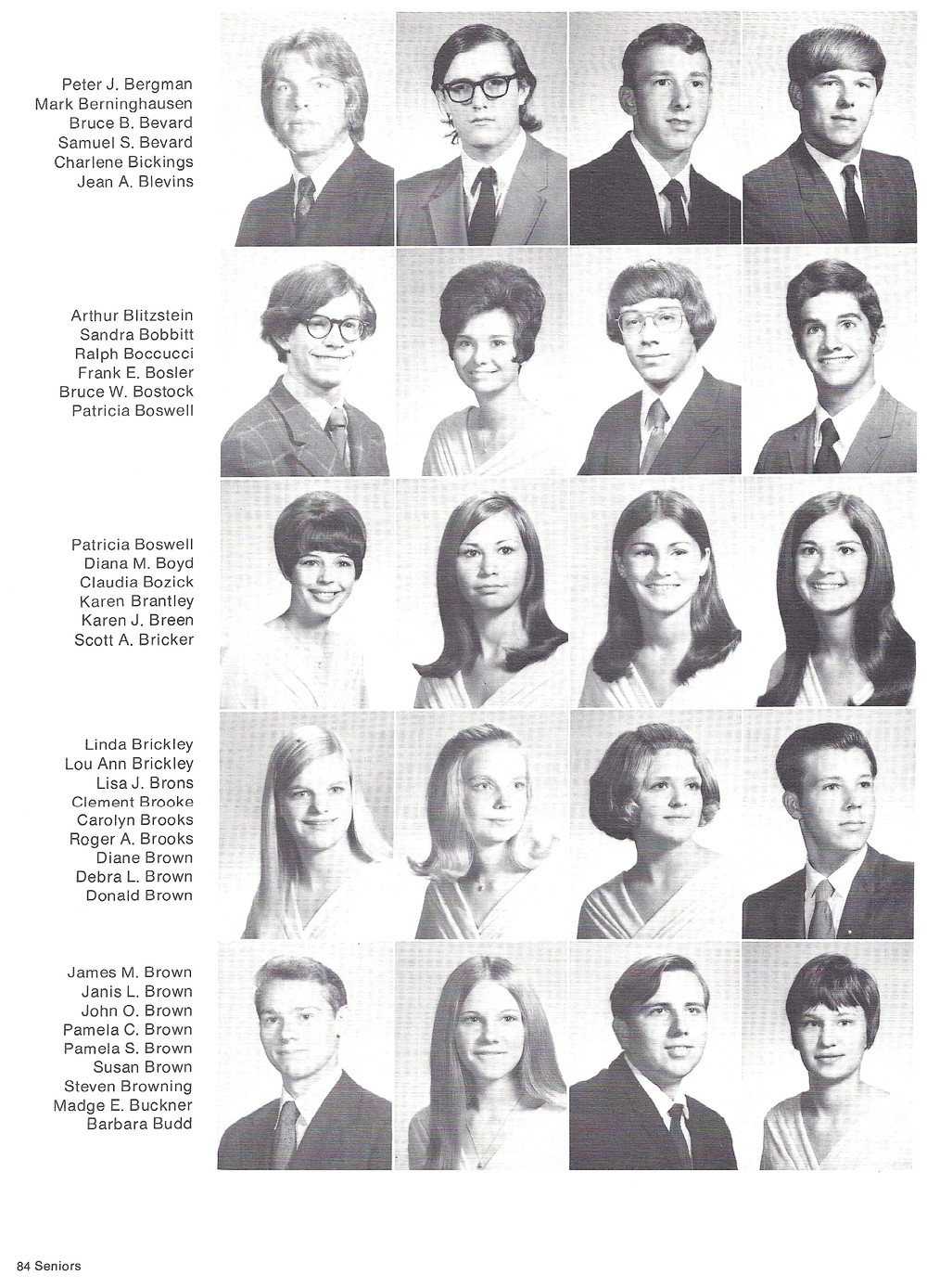 Senior's Yearbook Photos
