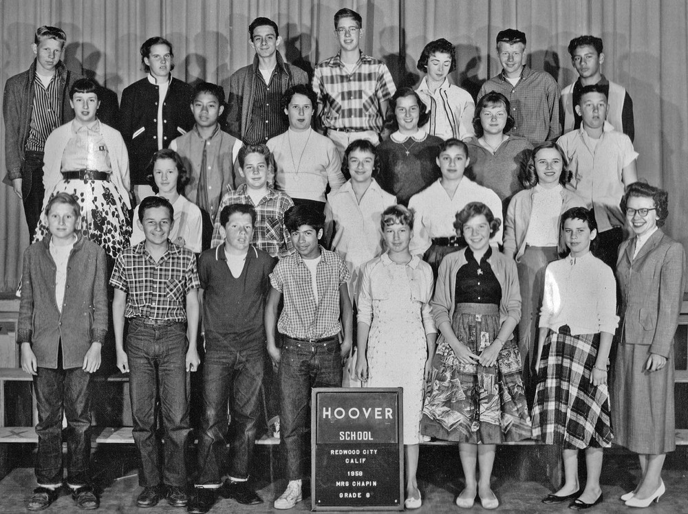 Hoover Junior High 1958