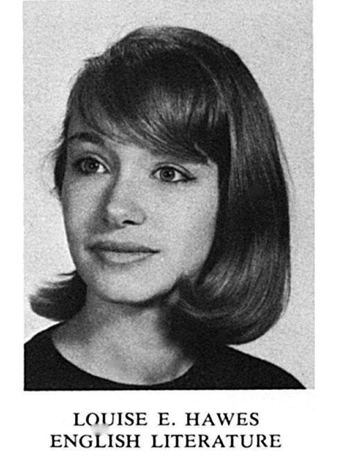 Louise Hawes, Swarthmore, PA Pennsylvania currently in Pittsboro, NC USA