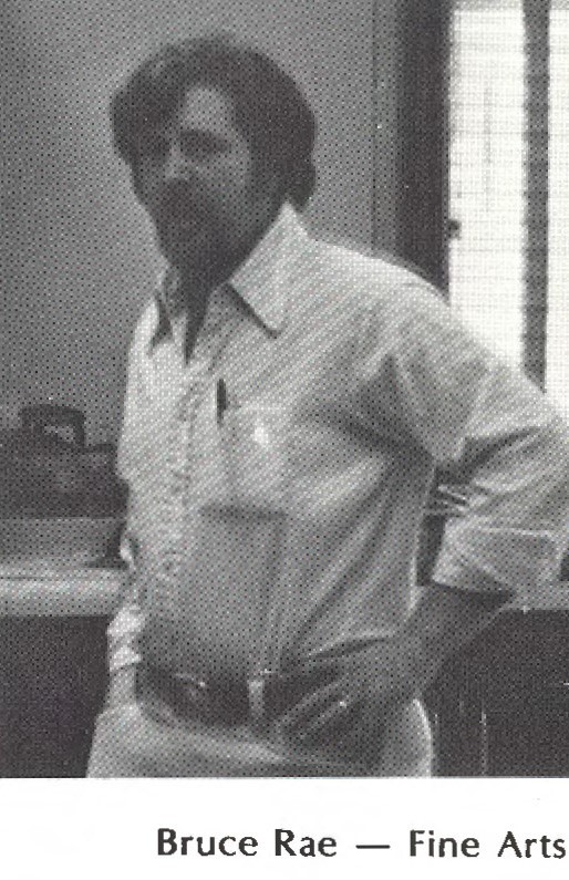 Bruce Rae (1976 Fine Arts), Okemos, MI Michigan currently in Moneta, VA USA