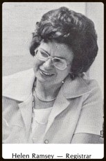 Helen Ramsey (1976 Administration: Registrar), Okemos, MI Michigan