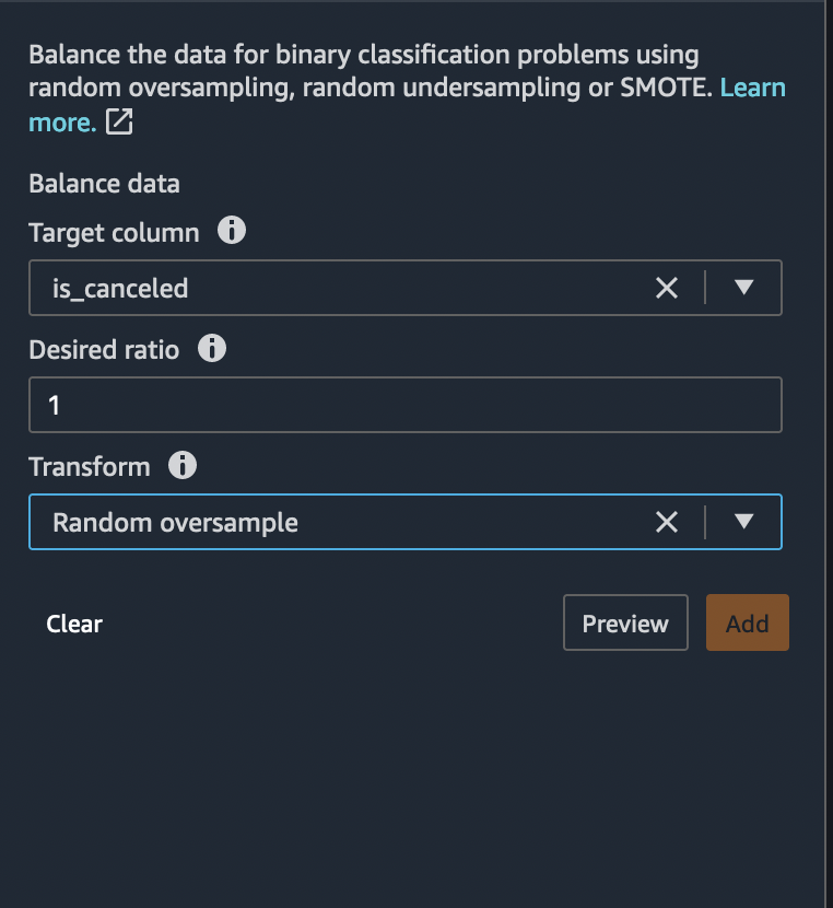 Data Transformations — Amazon SageMaker Examples 1.0.0 documentation