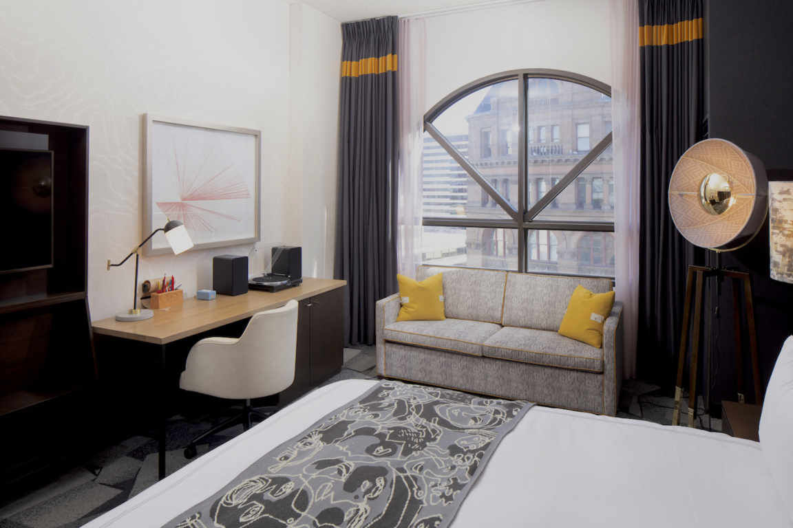 Rooms & Suites | Saint Kate - The Arts Hotel in Milwaukee