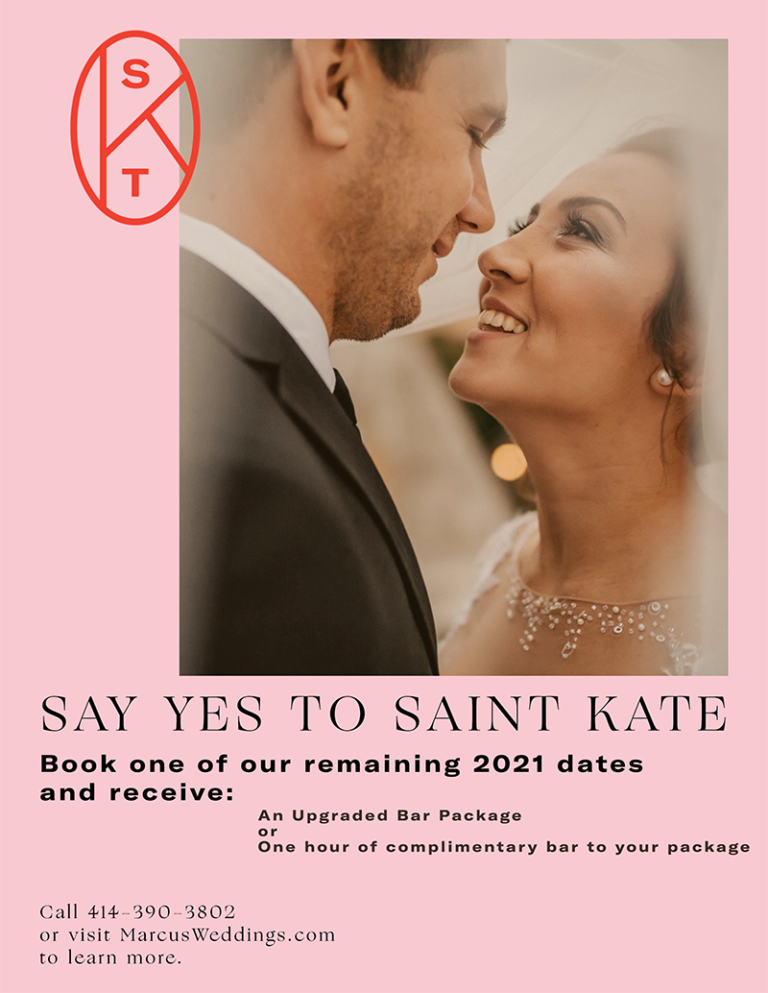 Milwaukee Wedding Venues | Wisconsin Wedding… | Saint Kate Arts Hotel