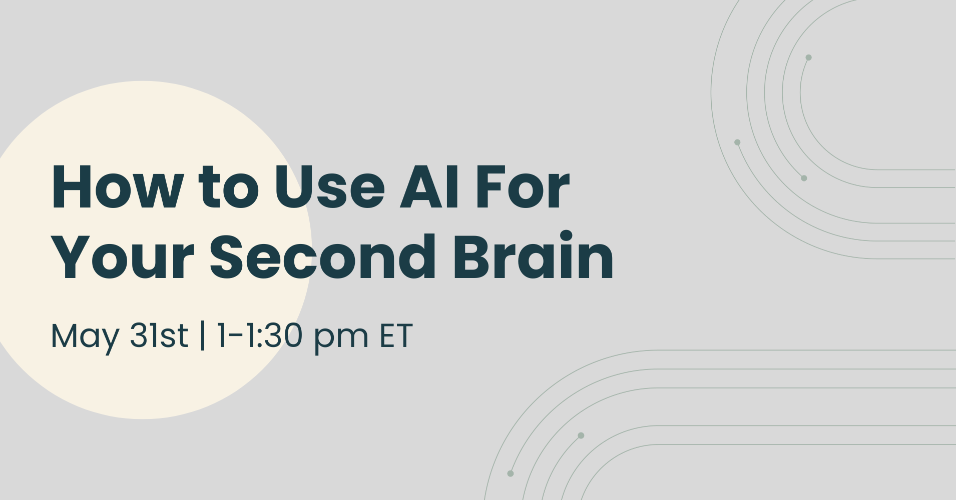 How to Use AI For Your Second Brain