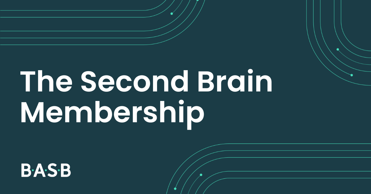 Second Brain Membership