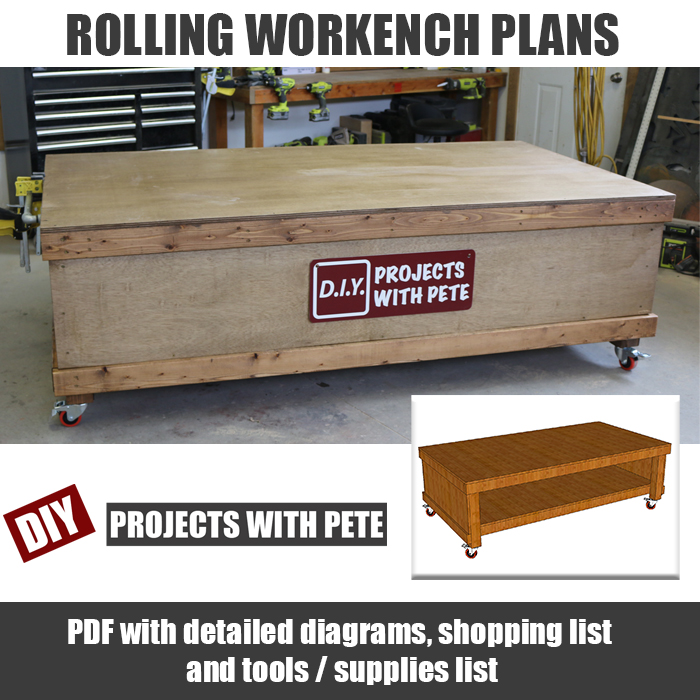 Rolling Workbench Plans