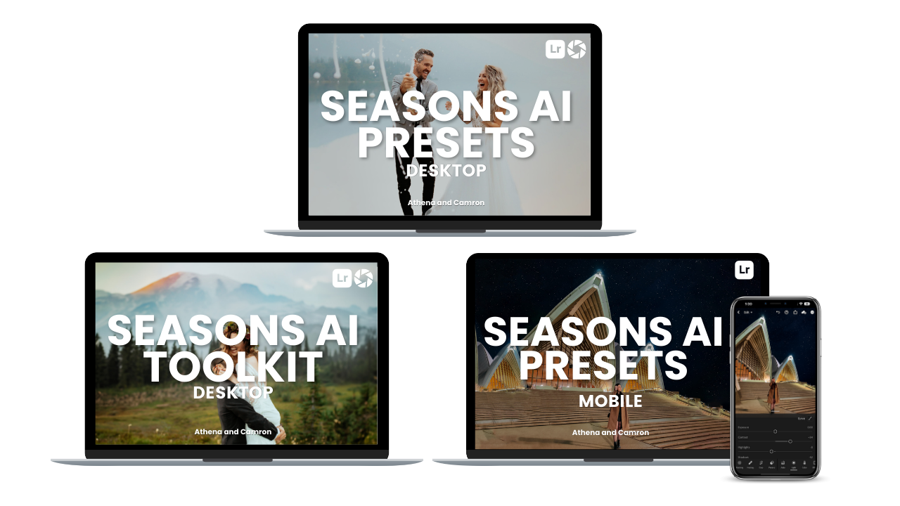 Seasons Ai Complete Collection 66% OFF Best-Selling Presets + Lr Tools