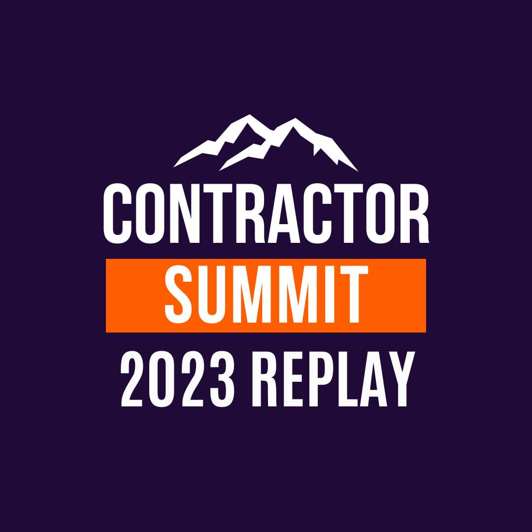 Contractor Summit 2023 Replay