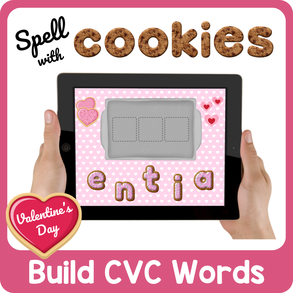 Build CVC Words | Valentine's Day