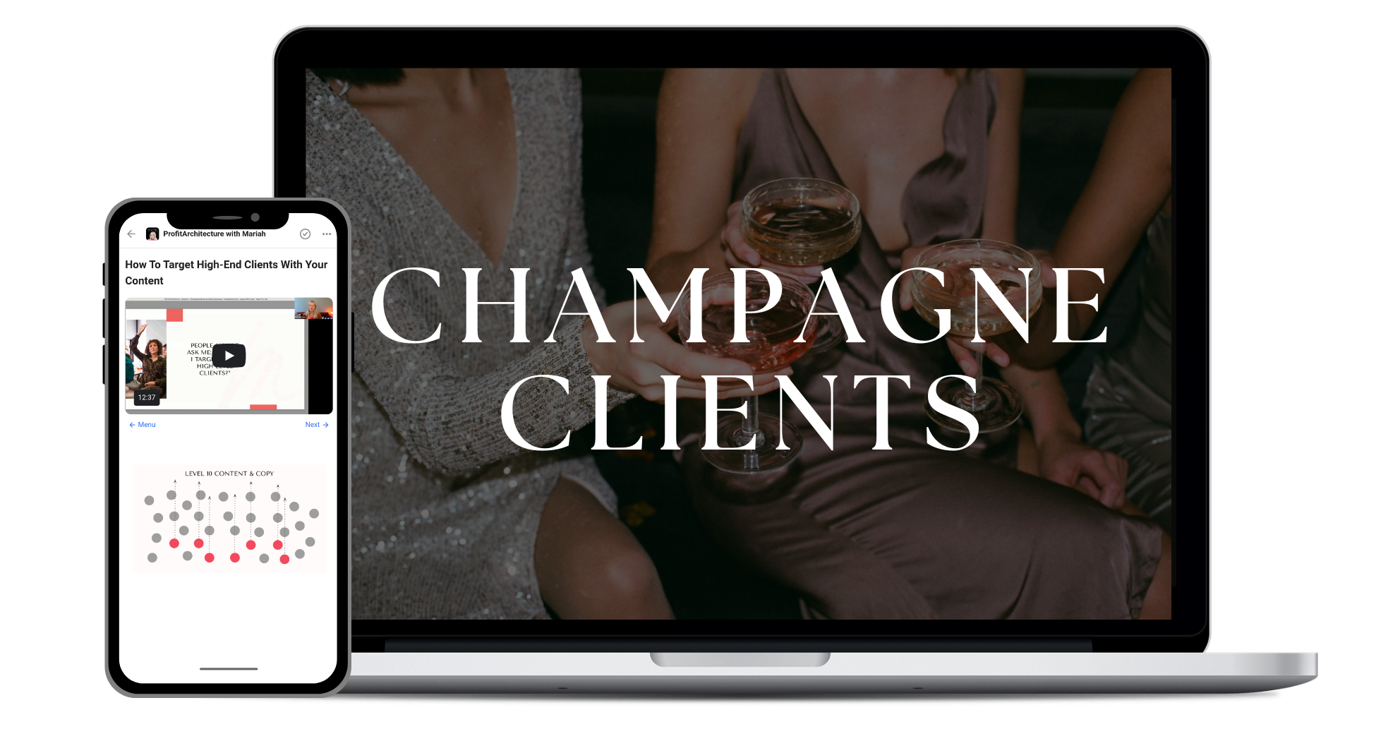Unlock the Power of Champagne Clients: Messaging & Content Workshop