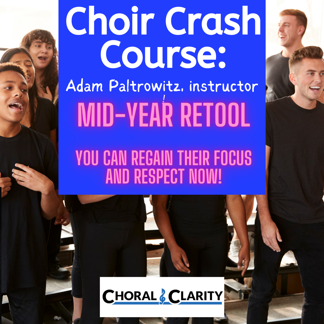 Mid Year Choir Prep Course Online - Choral Clarity