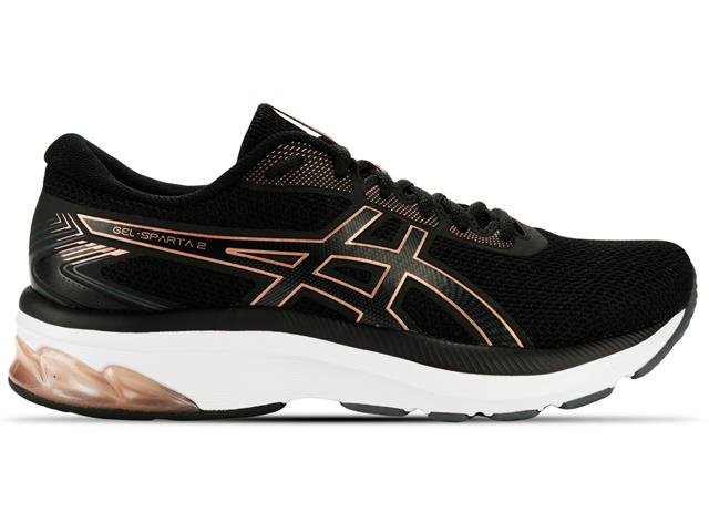 Tênis Asics Gel-Sparta 2 Black/Rose Gold Fem - Mastercard - Surpreenda