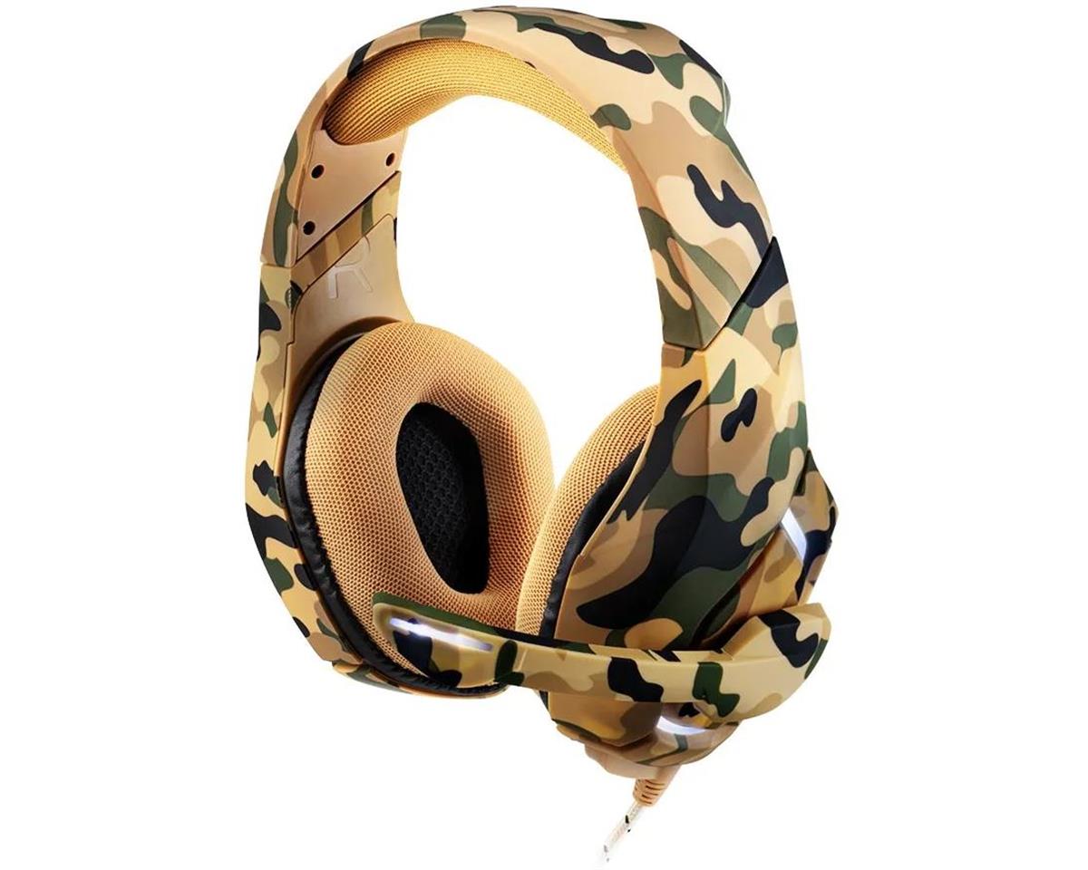 Headset Gamer Warrior Multilaser USB 2.0 Stereo Army LED PH305 Branco ...