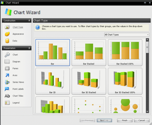 How to get started creating Charts in Report Studio? | OutSystems