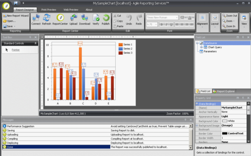 How to get started creating Charts in Report Studio? | OutSystems
