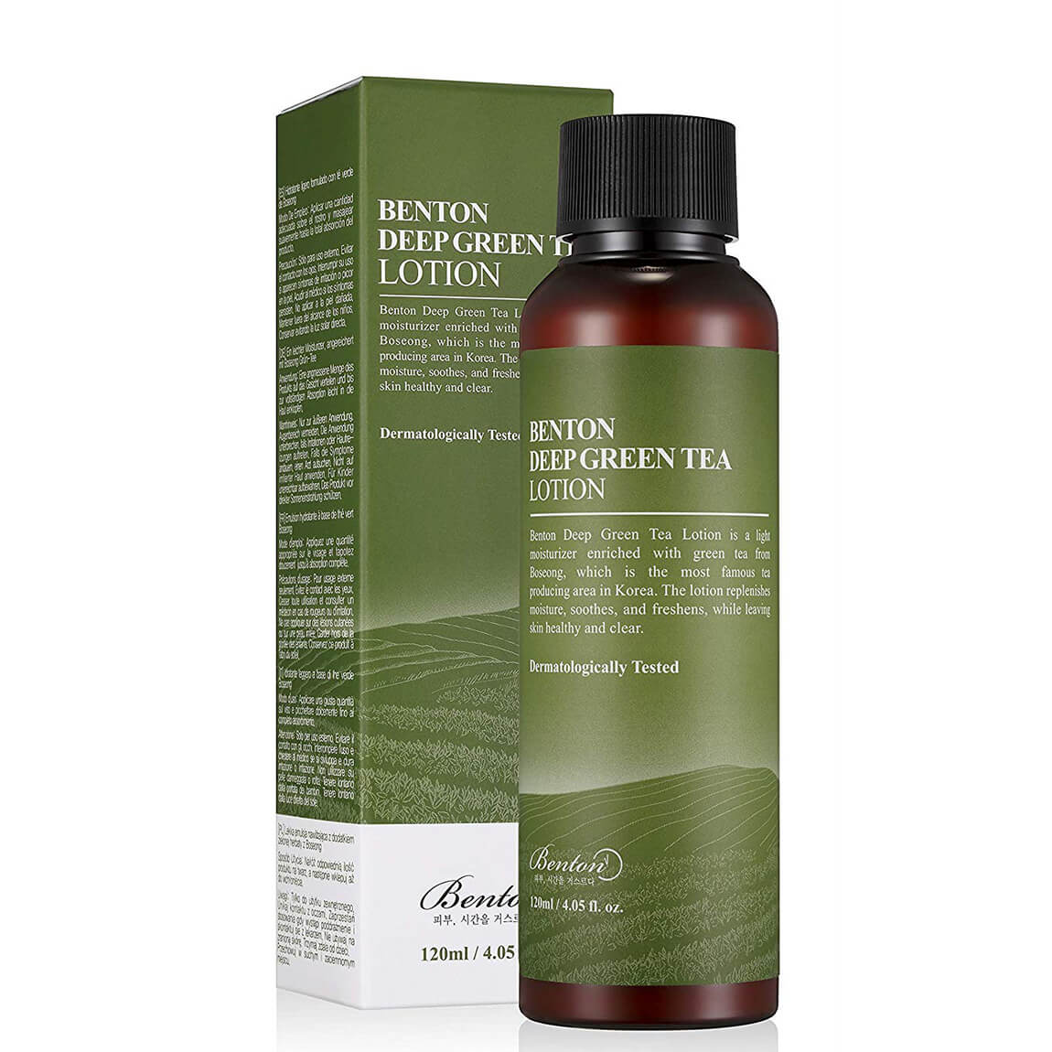 BENTON Deep Green Tea Lotion 120ml | Beauty Hub