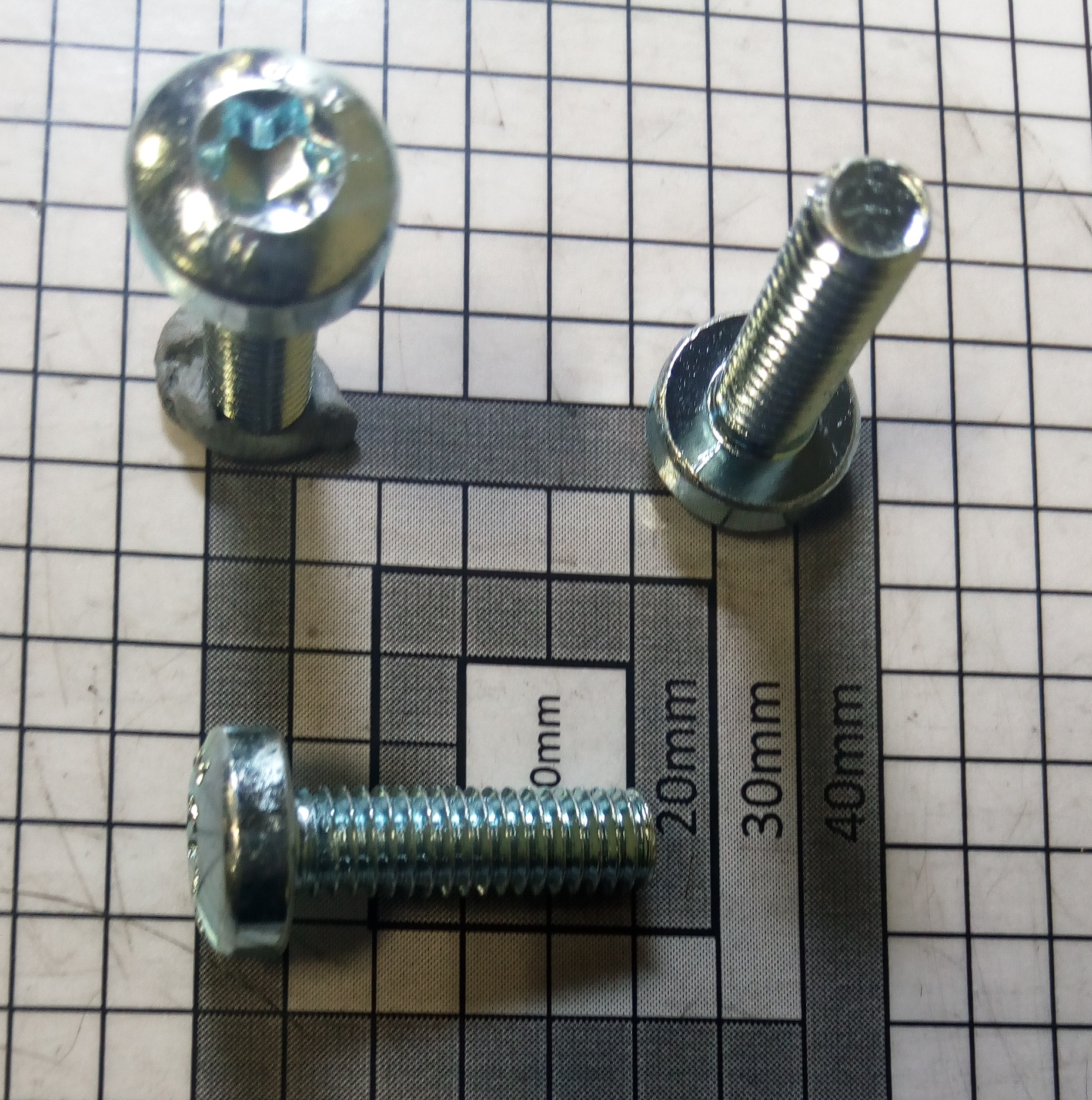 .6C20TPM8Z,M6-1.0 X 20 6-LOBE PAN HD M/S I14583 8.8,Specialty Bolt ...