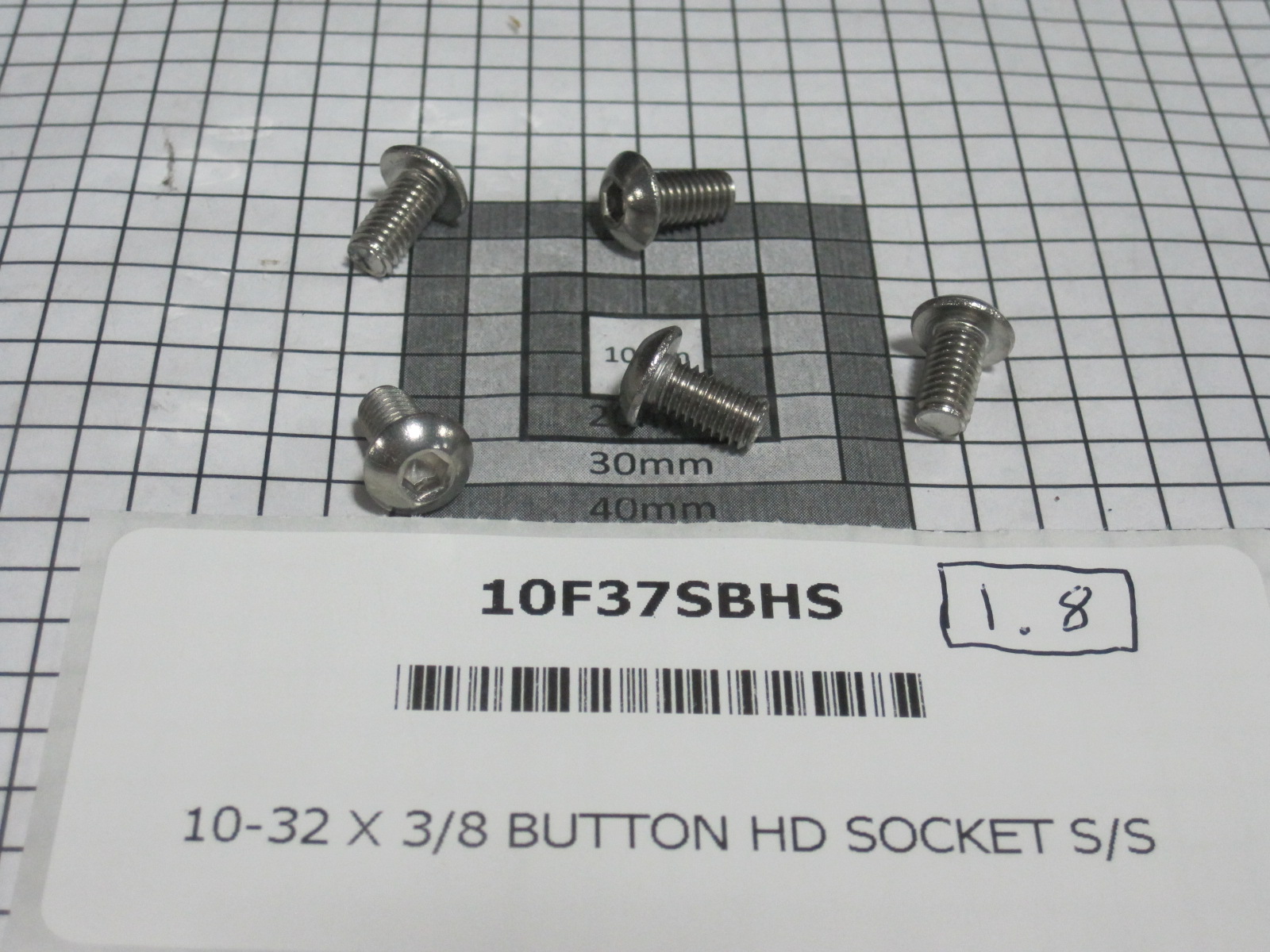 Button Head Cap Screws - Page 1