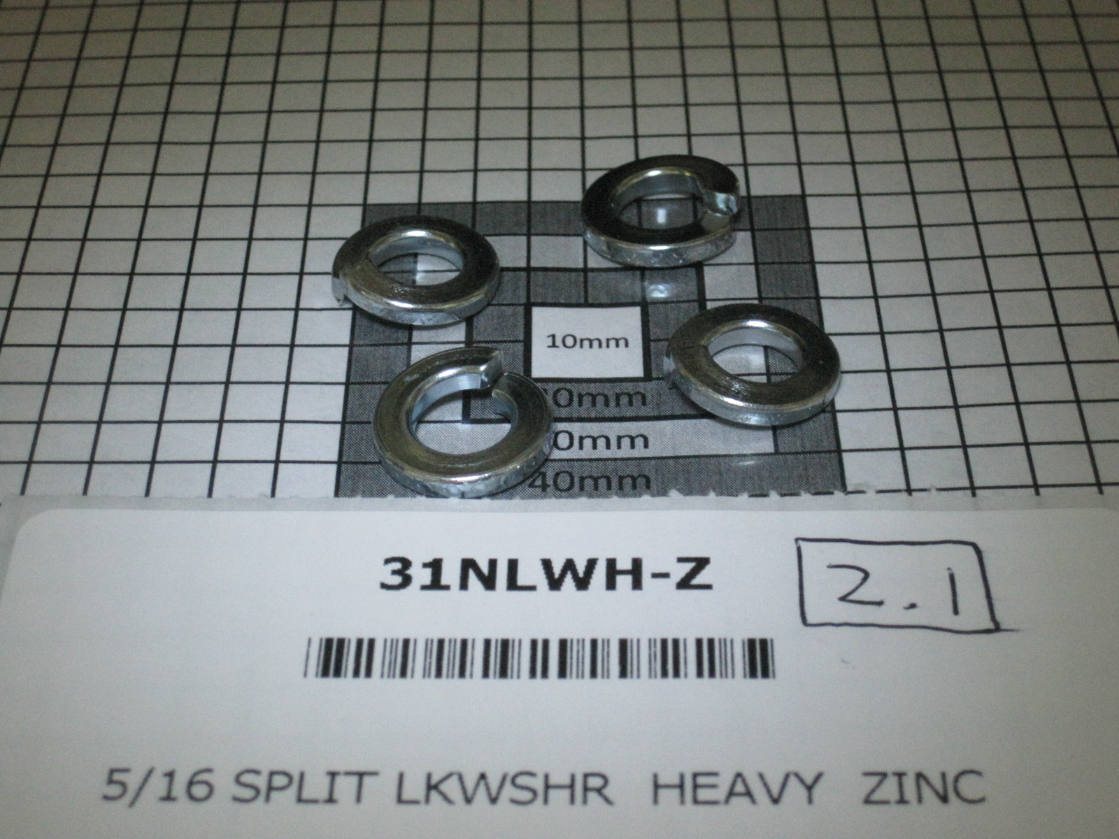 Heavy Split Lock Washer - Page 1