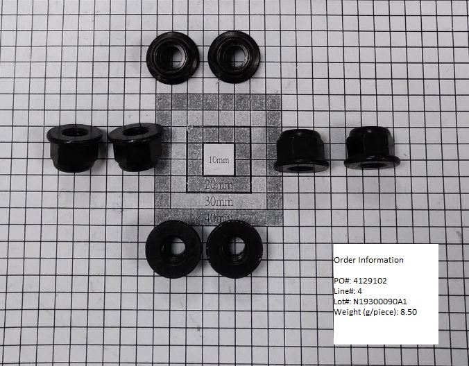 .8CMNF1BZN,M8-1.25 NYL INS FLNG LKNUT D6926 CL10 BZ,Specialty Bolt ...