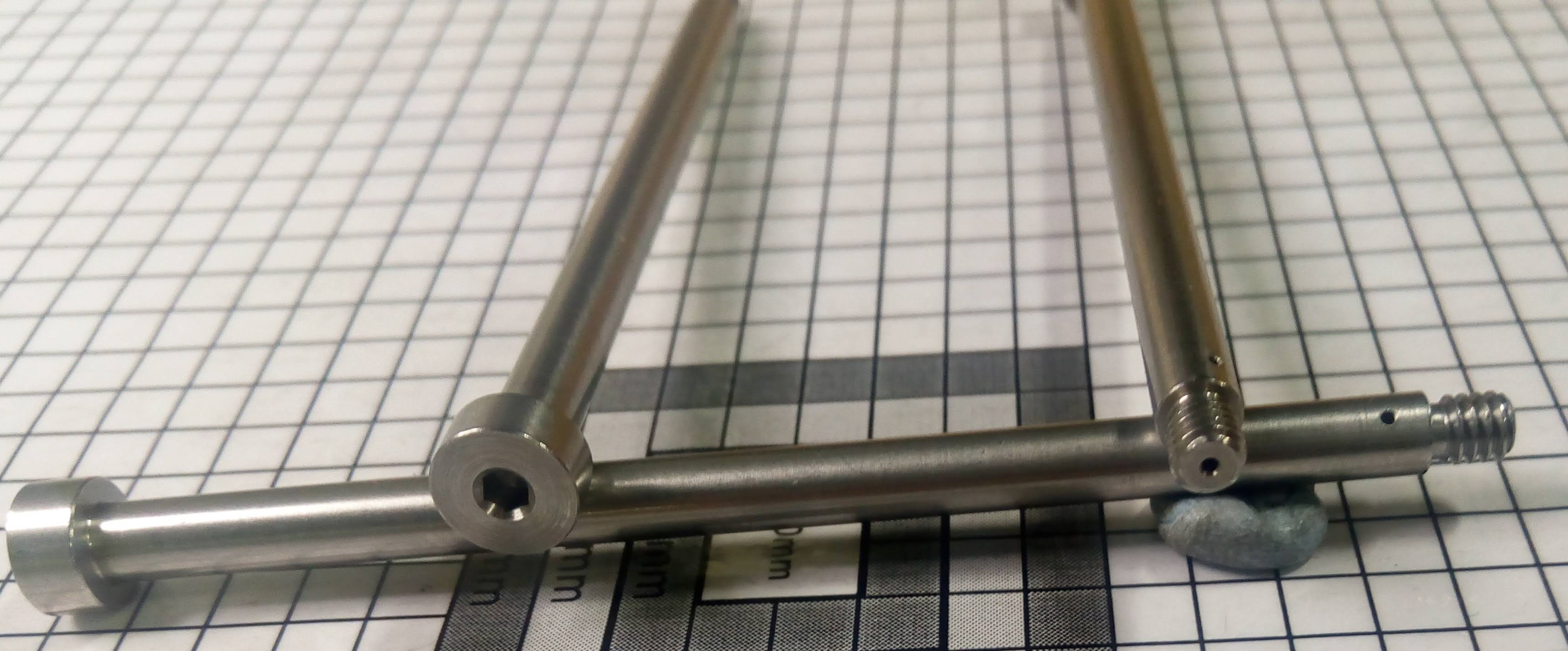 /E17603250REVA,8-32 X 3 DRILLED SOC SHLDR SCREW S/S,Specialty Bolt ...