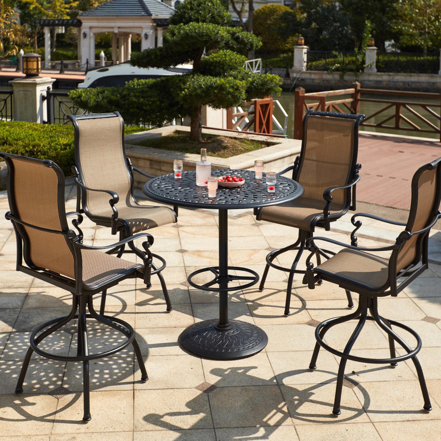 Darlee Outdoor Bar Sets | Darlee Patio Bar Seating : BBQGuys