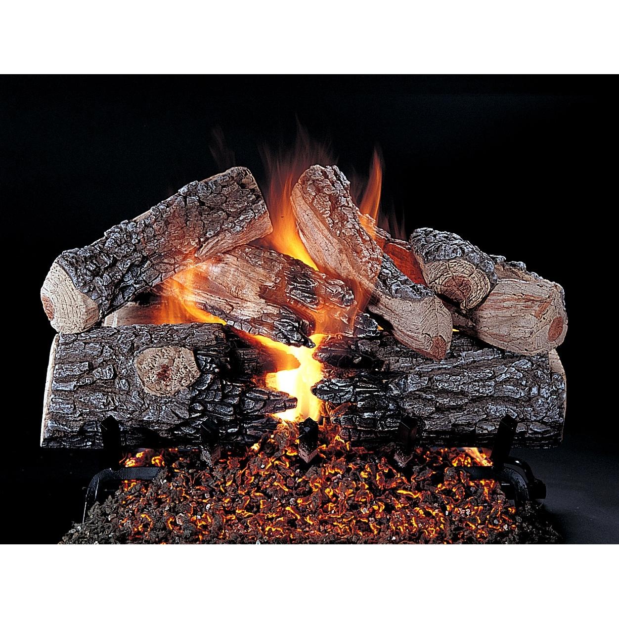 Rasmussen 30 Inch Evening Prestige Gas Log Set With Vented Natural Gas ...