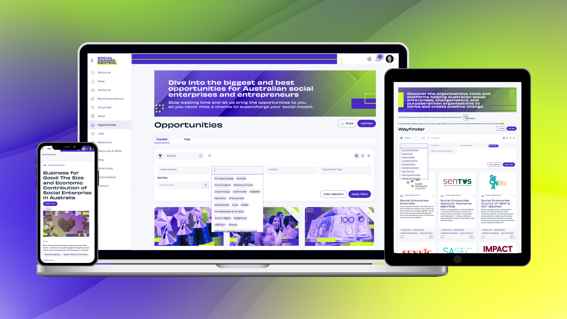 MEDIA RELEASE: Social Change Central Launches National Gateway to the ...