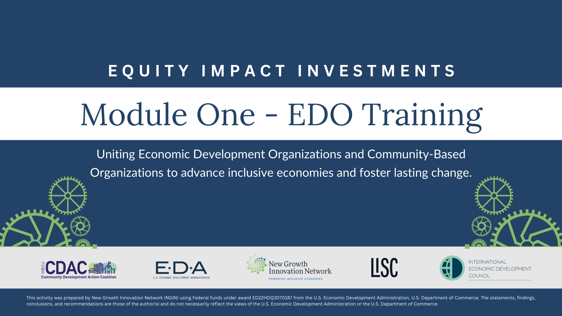 Module 1 | Documents | EDO Training