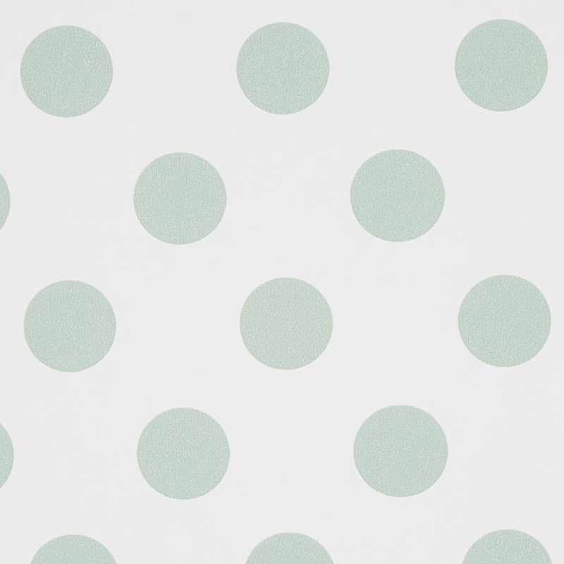 Mint Green Polka Dot Wallpaper