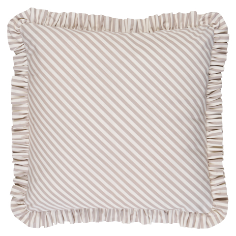 Brigitte Stripe Pillow - Sky Pillows & Accessories | Schumacher