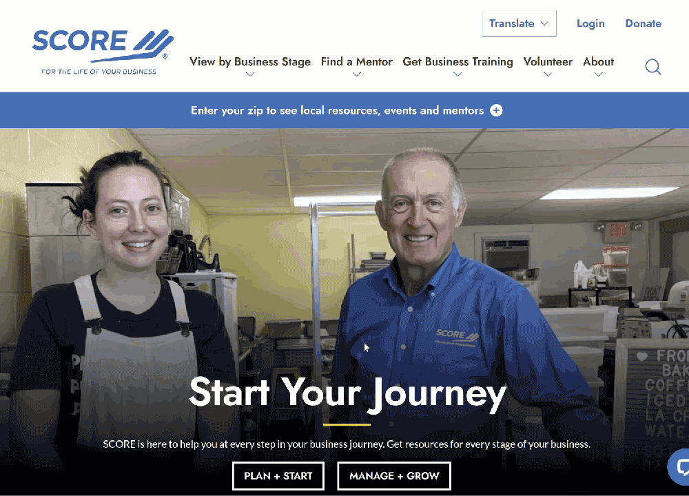 New SCORE Website NOW LIVE!