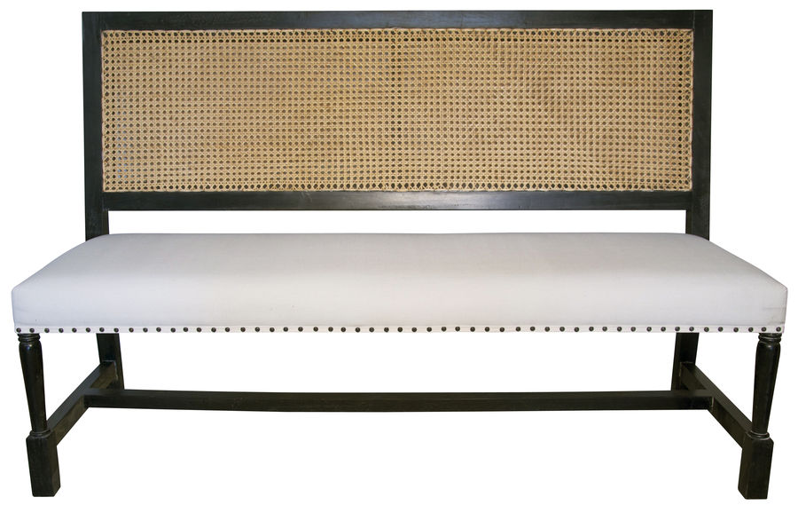 Colonial Caning Bench - Scout & Nimble
