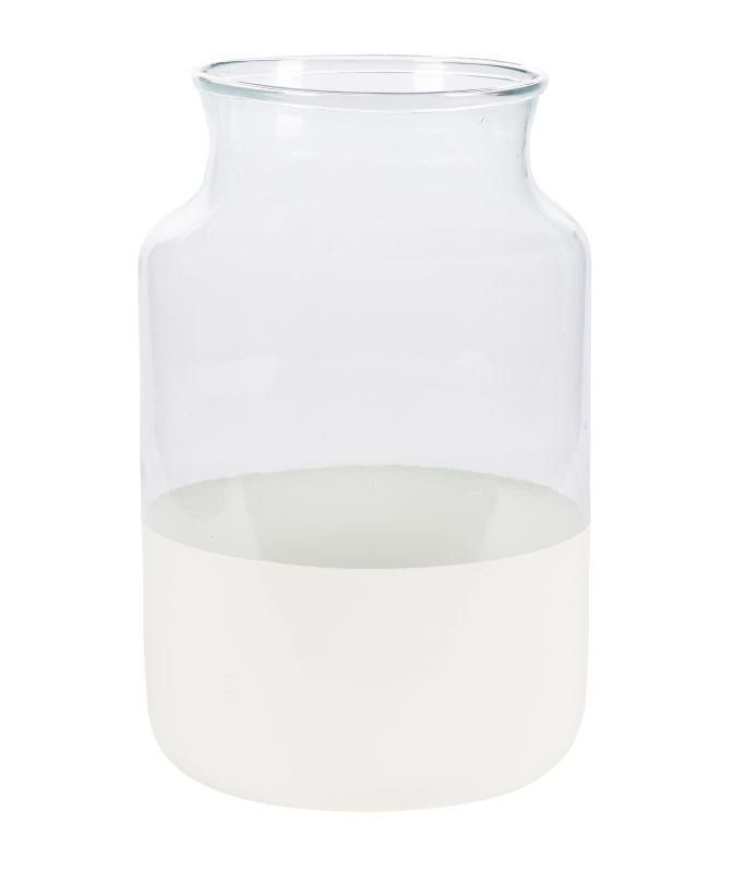 White Colorblock Mason Jar - Scout & Nimble