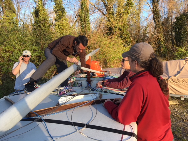 Visiting Expert Helps Spring Tune Up | scowsailing.com